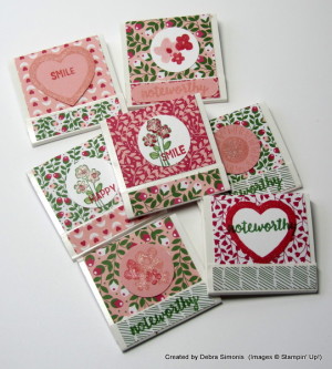 Decorated Matchbook Notepads – Deb's Stampin' Grounds