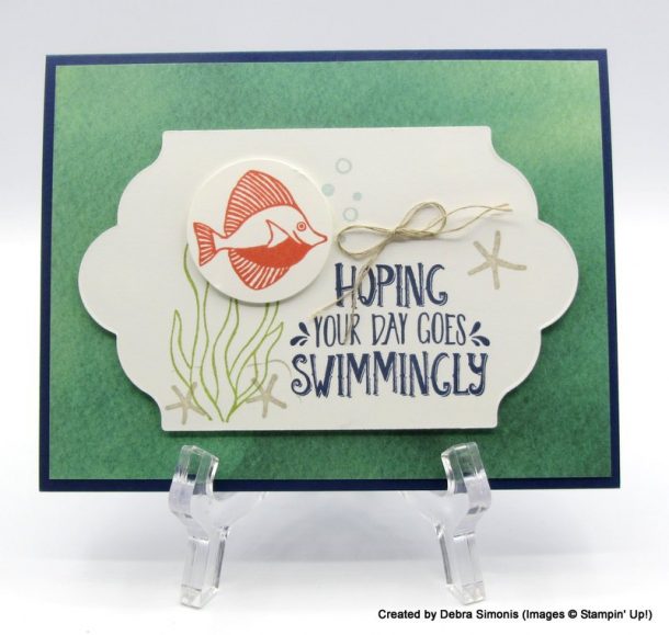 Something Fishy – Seaside Shore – Deb's Stampin' Grounds