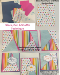 Stack, Cut, & Shuffle Technique – Deb's Stampin' Grounds